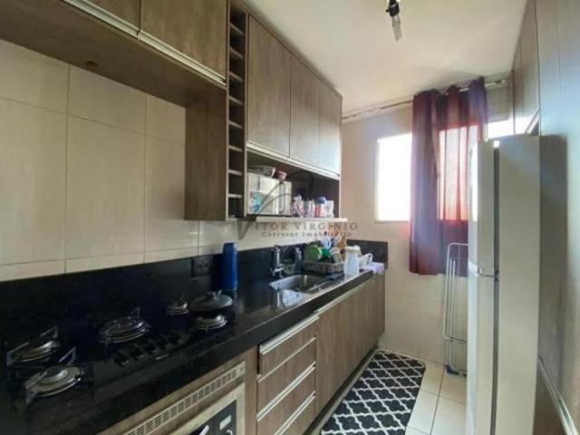 Apartamento 2 dormitórios no condomínio residencial Asteca no bairro chácara machadinho em Ameri