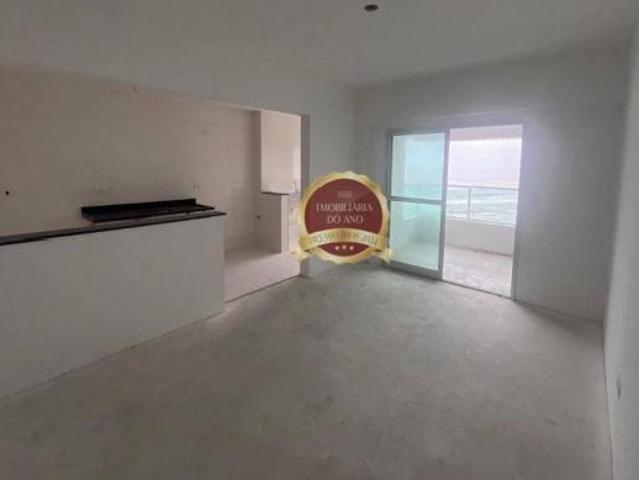 Apartamento 2 dormitórios, novo com vista mar em Mongaguá