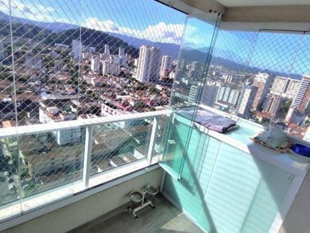 Apartamento 2 dormitórios à venda, 1 Vaga Demarcada Campo Grande Santos/SP