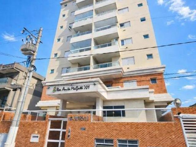 Apartamento 2 dormitórios à venda, 54m² por R$ 375.000,00 Guilhermina Praia Grande