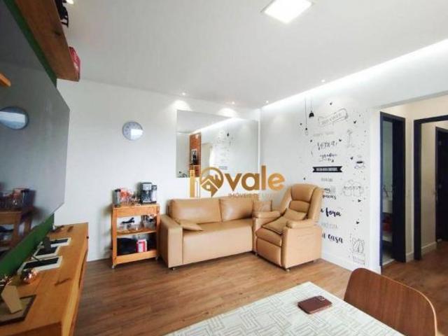 Apartamento 2 dormitórios à venda, 61 m² Rio Abaixo Jacareí/SP