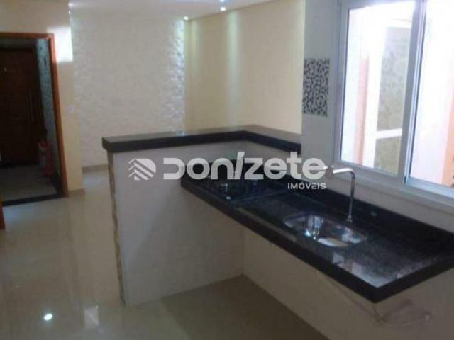 Apartamento 2 dormitórios à venda em Vila Tibiriçá, Santo André — 1 vaga, preço imperdível