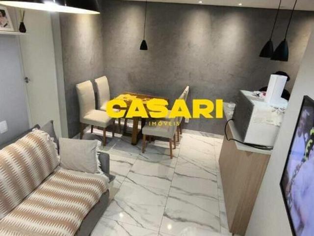 Apartamento 2 dormitórios à venda no Planalto São Bernardo do Campo com lazer completo