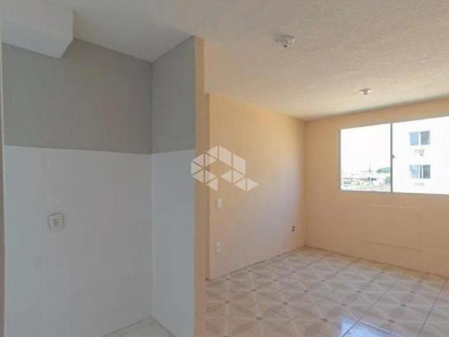 Apartamento 2 dormitórios, banheiro social, sala, cozinha e área de serviço, vaga rotativa