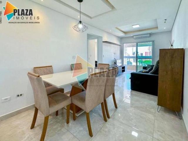 Apartamento 2 dormitórios com 1 suíte à venda, 70 m² por R$ 530.000 Canto do Forte Praia Grande/