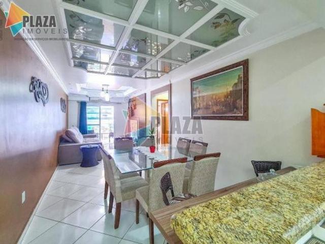 Apartamento 2 dormitórios com 1 suíte à venda, 88 m² por R$ 540.000 Vila Assunção Praia Grande/S