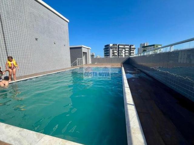 Apartamento 2 dormitórios com 1 suíte, área de lazer na cobertura