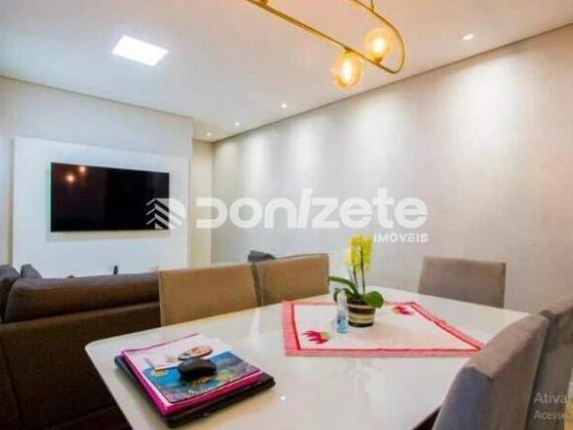 Apartamento 2 Dormitórios com 1 Suíte, 2 Vagas em Vila Homero Thon – Aceita Permuta