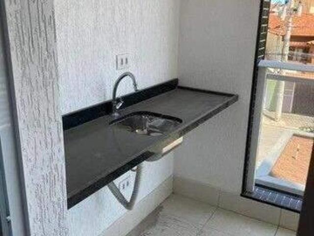 Apartamento 2 Dormitórios com 1 Suíte, 2 Vagas – Frente, 61 m², Venda no Paraíso Santo André