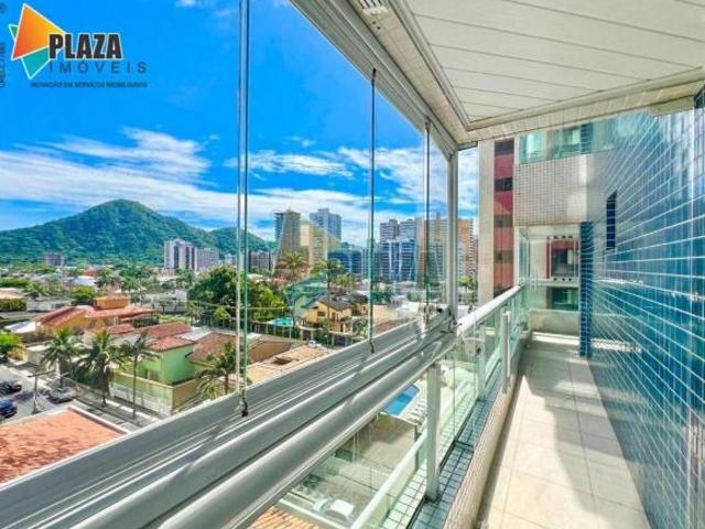 Apartamento 2 dormitórios com 2 suítes à venda, 92 m² por R$ 899.000 Canto do Forte Praia Grande