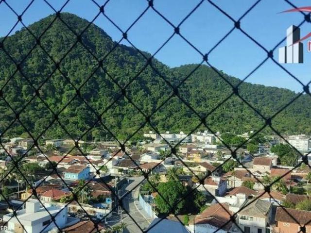 Apartamento 2 dormitórios com 2 vagas mobiliado com vista mar no Canto do Forte em Praia Grande