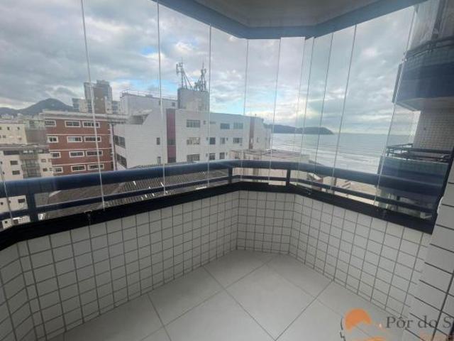Apartamento 2 Dormitórios com Vista Mar na Guilhermina – Semi Mobiliado, Praia Grande/SP