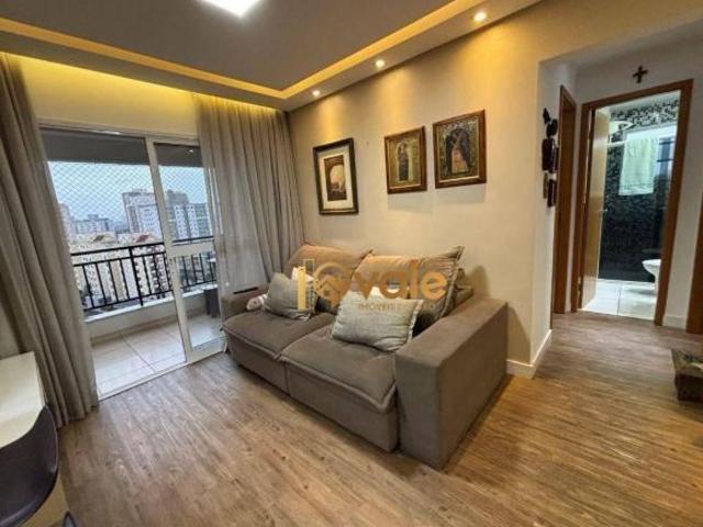 Apartamento 2 dormitórios com suíte e sacada, Parque Industrial
