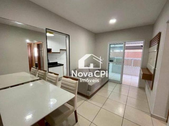 Apartamento 2 Dormitórios com Suíte na Ocian Praia Grande – Sacada Gourmet e Piscina