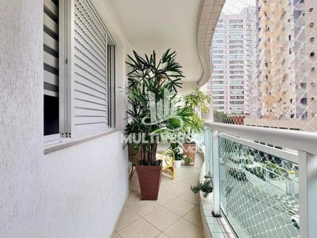 Apartamento 2 dormitórios + dependência 3 quadras da praia no Boqueirão em Santos Impecável
