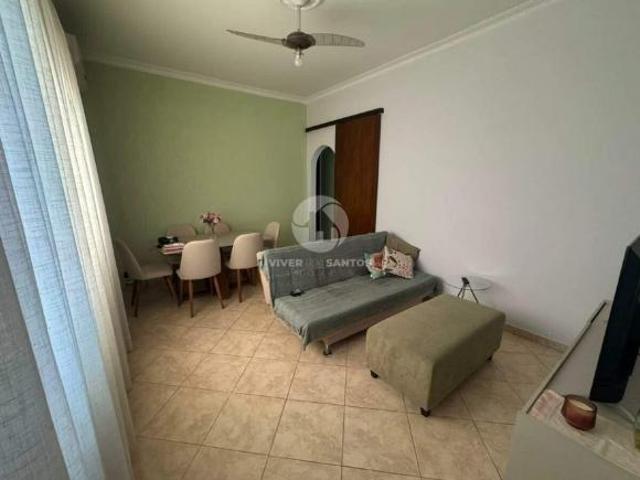 Apartamento 2 Dormitórios, Excelente Localização no Boqueirão Santos SP