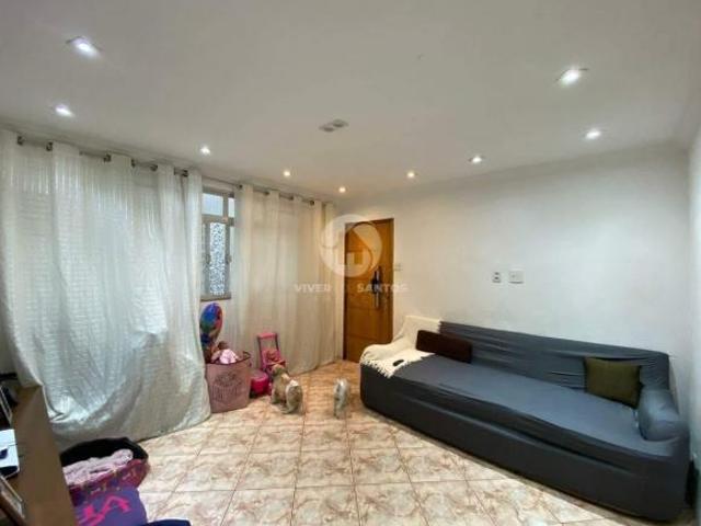 Apartamento 2 Dormitórios, Excelente Localização no Gonzaga Santos SP