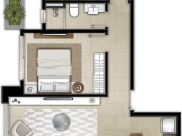 Apartamento 2 dormitórios e Suíte, com vaga de garagem em Torres