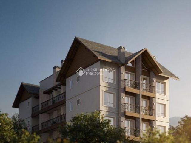 Apartamento 2 dormitórios Edifício Málaga Centro Nova Petrópolis na Planta