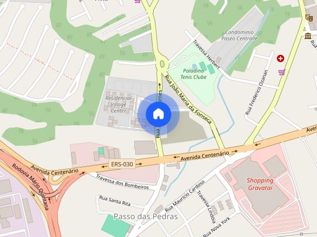 APARTAMENTO 2 DORMITORIOS GRAVATAI