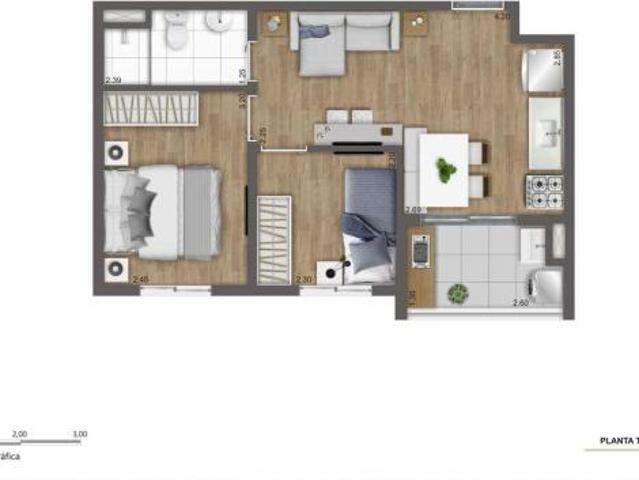 Apartamento 2 Dormitórios Interlagos