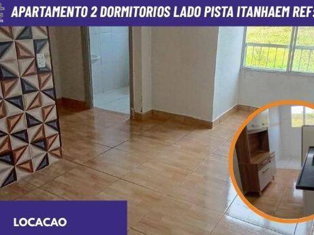 APARTAMENTO 2 DORMITORIOS LADO PISTA LOCACAO ITANHAEM