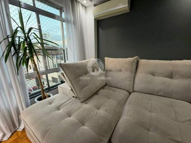 Apartamento 2 Dormitórios, Localização Privilegiada e 1 Vaga Demarcada no Boqueirão Santos SP
