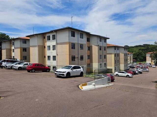 Apartamento 2 dormitórios, piso laminado, em Curitiba, Cidade Indu