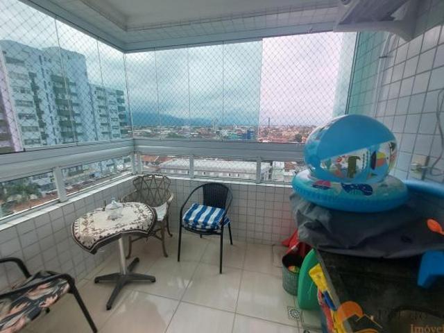 Apartamento 2 Dormitórios, Suite e com Sacada Gourmet na Vila Caiçara, Praia Grande/SP