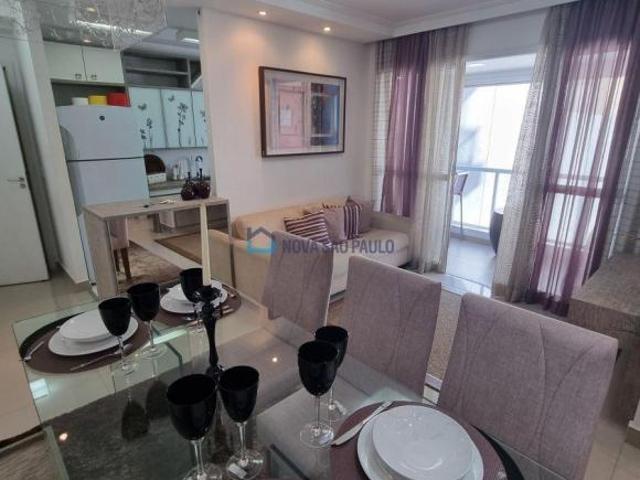 Apartamento 2 dormitórios, suíte, 2 Varandas,1 vaga, lazer! 500M ao Metrô Sacomã