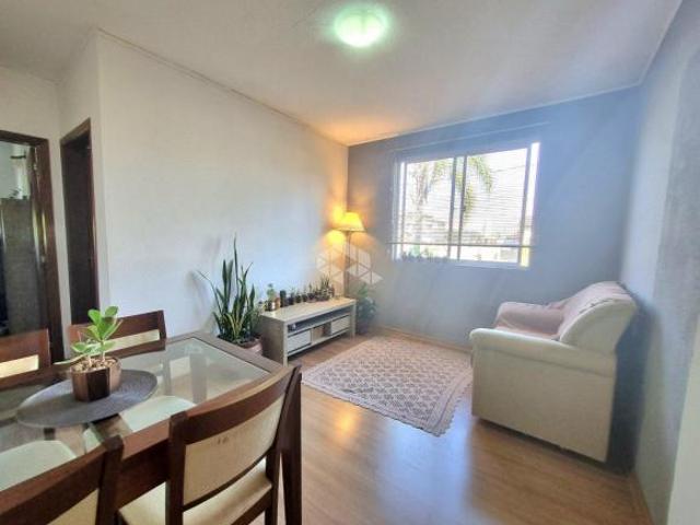 Apartamento 2 dormitórios semi mobiliado Bairro Olaria
