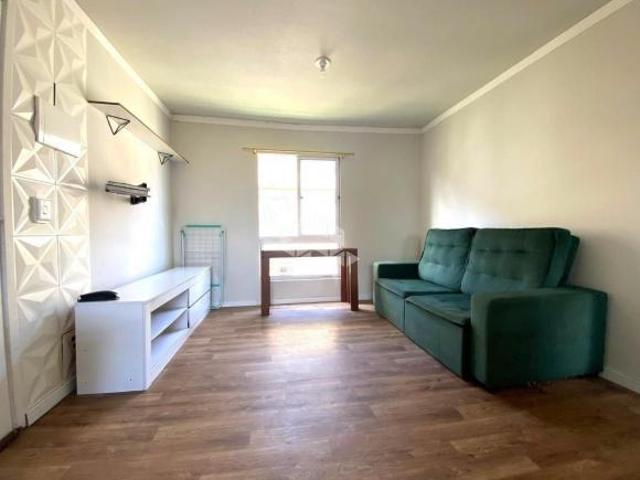 Apartamento 2 dormitórios semi mobiliado com vaga de garagem, bairro Igara