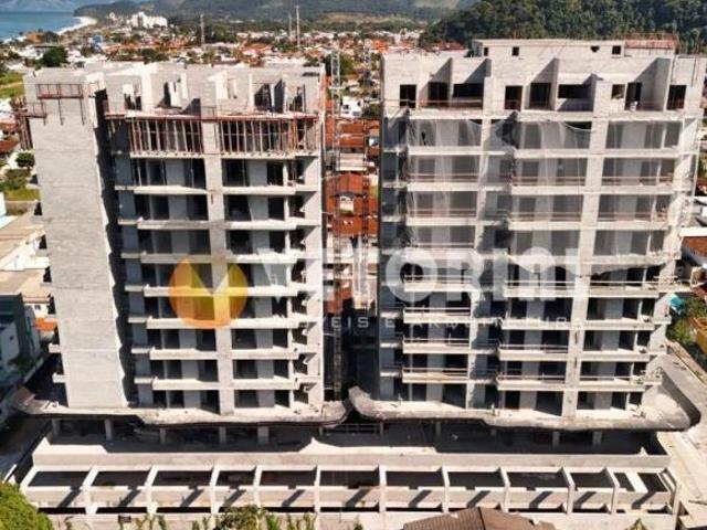 Apartamento 2 Dormitórios sendo uma suíte c/ vista Mar, Massaguaçu Caraguatatuba SP