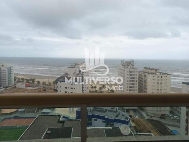 Apartamento 2 Dormitórios sendo 01 suite com Vista Mar, 2 Vagas, Ocian – Praia Grande