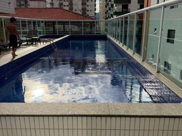 Apartamento 2 dormitórios sendo 1 suíte com 2 sacadas a 280m da praia pagamento facilitado Ocian