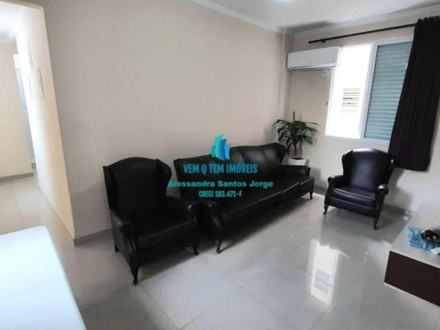 Apartamento 2 dormitórios, sendo 1 suíte, vaga, mobiliado, José Menino, Santos/SP