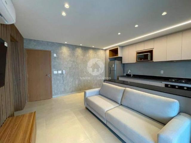 Apartamento 2 Dormitórios, Varanda Gourmet e Vista Livre Santos SP