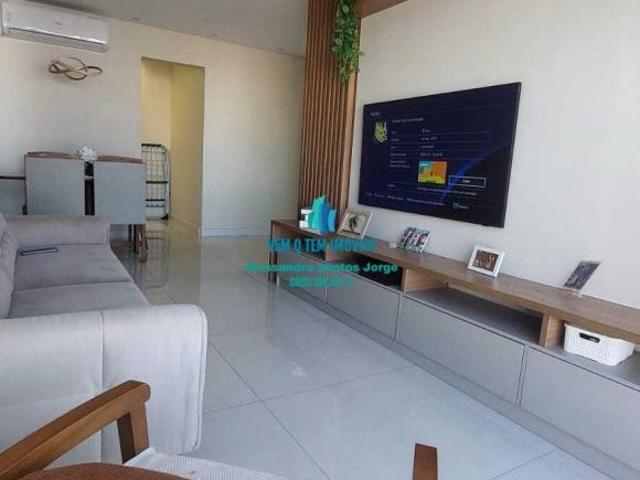 Apartamento 2 dormitórios VENDA, lindamente mobiliado, closet e escritório, Way Orquidário Santos