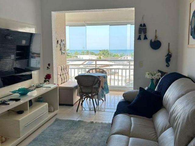 Apartamento 2 dormitórios Vista mar 100m praia
