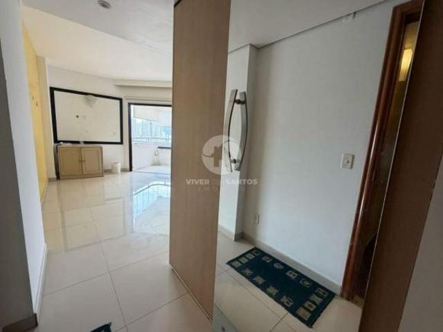 Apartamento 2 dormitórios Vista Mar Edifício Clube XV Boqueirão Santos