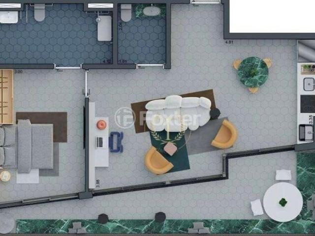 Apartamento, 2 dormitórios, 122 m², em Jardim Paulista