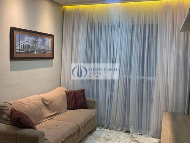 Apartamento 2 dormitórios 1 suite 1 vaga com VARANDA GOURMET no Tatuapé