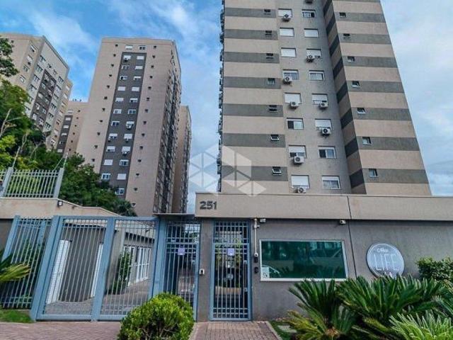 Apartamento 2 dormitórios, 1 suíte, 1 vaga, condomínio New Life, Jardim Carvalho, Porto Alegre