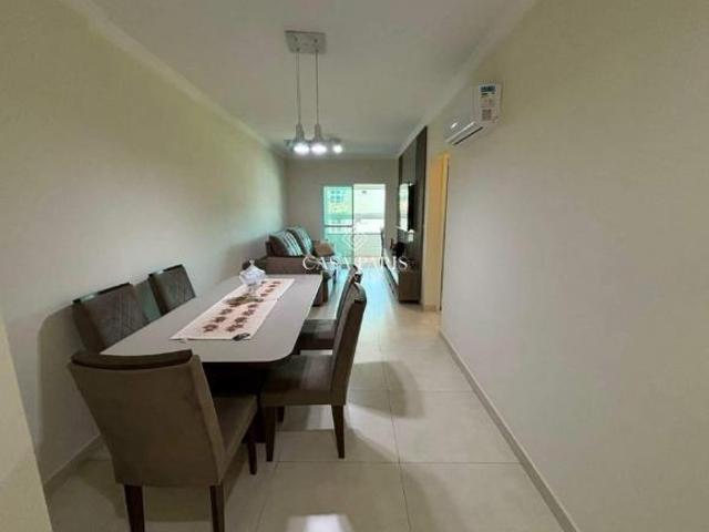 Apartamento 2 dormitórios 1 suíte no Canto do Forte, Praia Grande 91m², mobiliado, 2 vagas