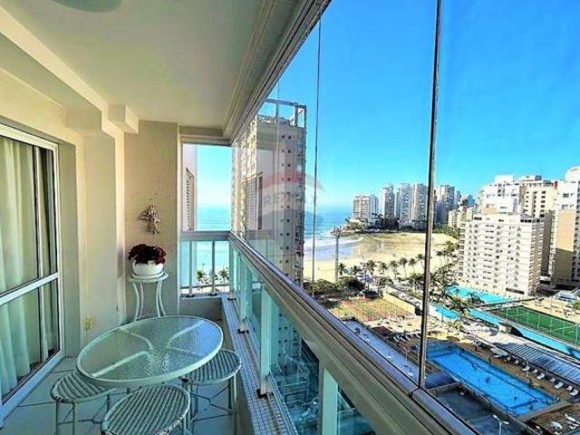 Apartamento 2 Dormitórios 1 suíte Sala com sacada vista mar Lazer 2 Garagens Portaria 24 Horas Ast