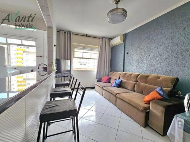 Apartamento 2 dormitórios, 1 vaga demarcada José Menino Santos/SP