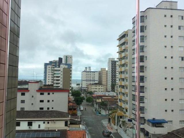 Apartamento 2 dormitórios, 1 vaga, sacada gourmet com churrasqueira Guilhermina, Praia Grande/SP