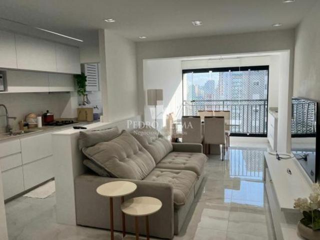 Apartamento 2 dormitórios, 2 suítes, 1 vaga, Novo! Mobiliado!