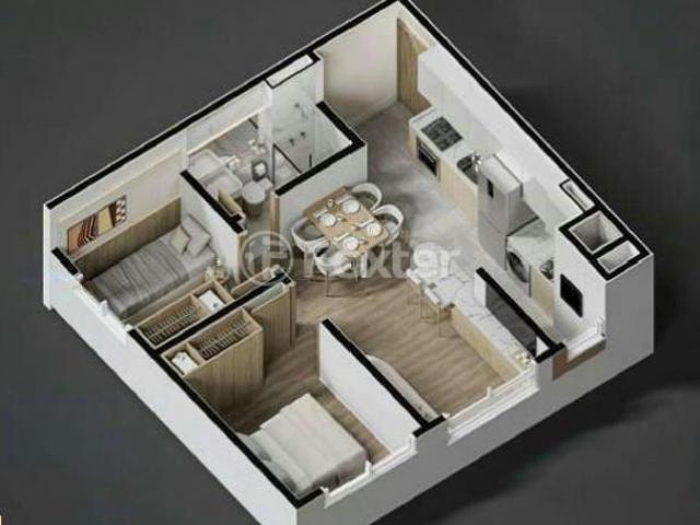 Apartamento, 2 dormitórios, 46 m², em Cristal