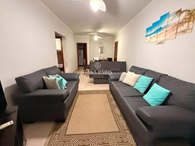 Apartamento 2 dorms c/ suíte, mobiliado, 1 vaga – Aviação, Praia Grande aceita financiamento